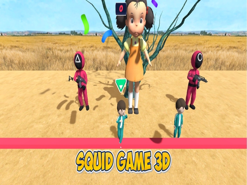 Mchezo wa squid 3d 🕹️ Cheza mtandaoni kwenye Sgames